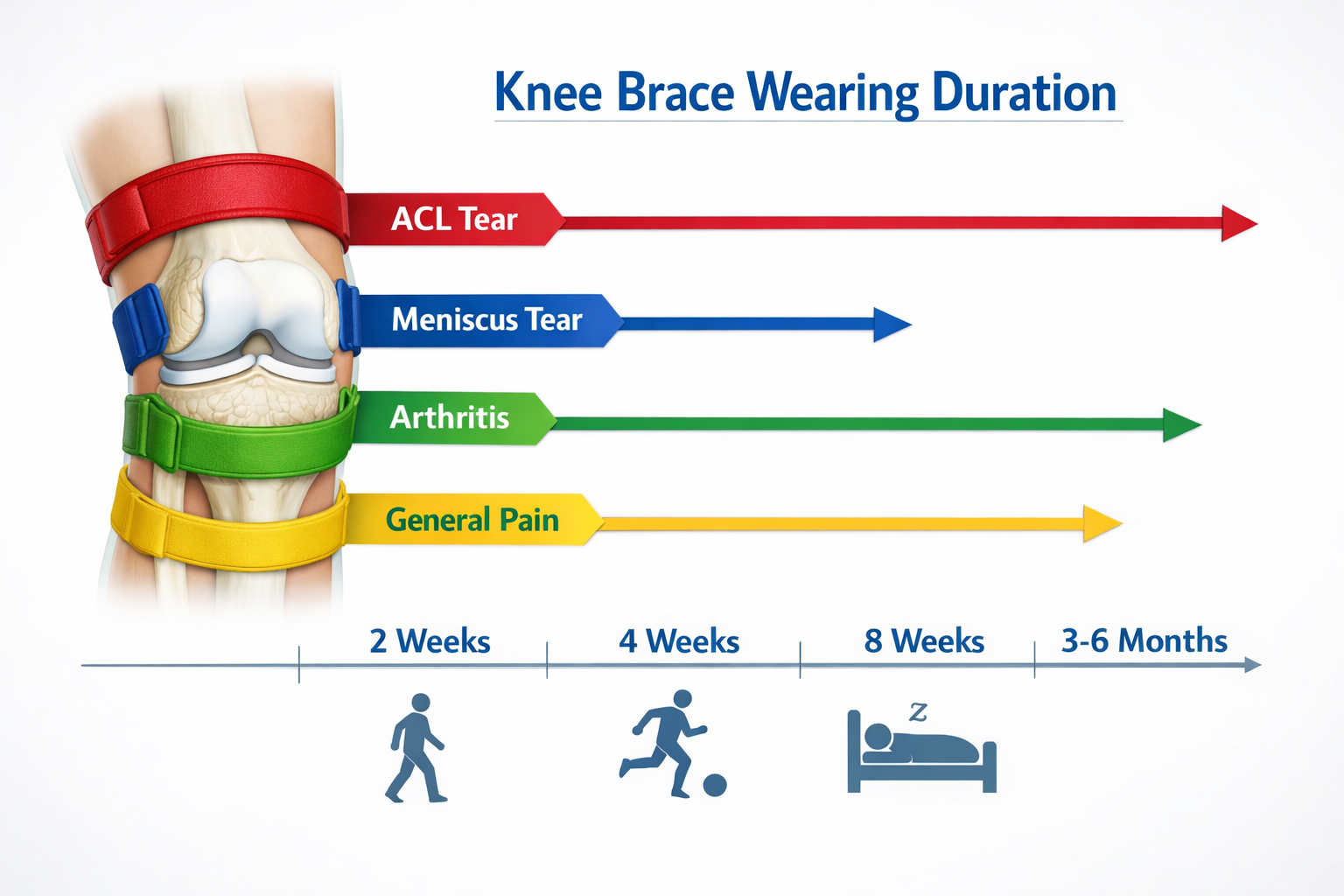 How Long Should I Wear a Knee Brace? Complete Duration Guid