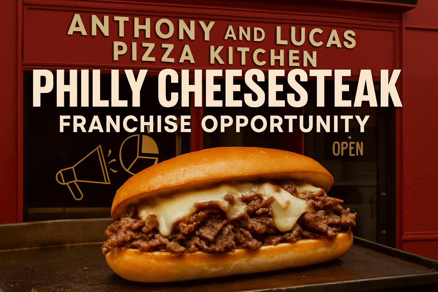 Philly cheesesteak franchise - Anthony & Lucas Pizza Kitchen