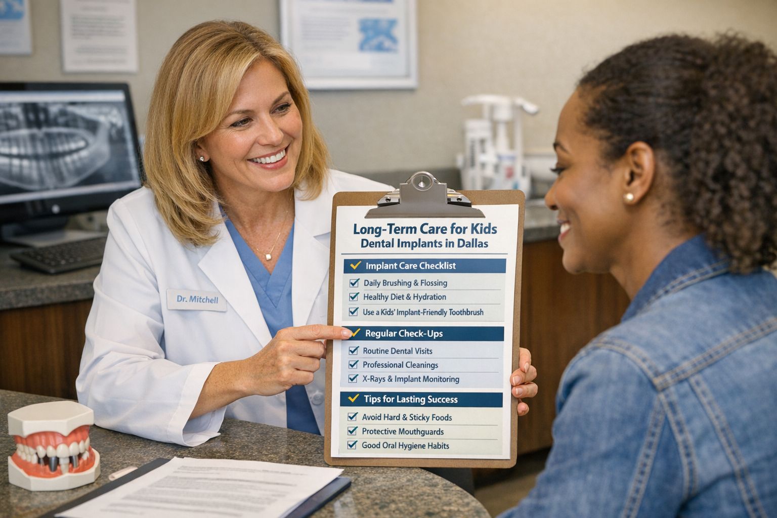 Kids Dental Implants Recovery Dallas: Parent Guide 2026