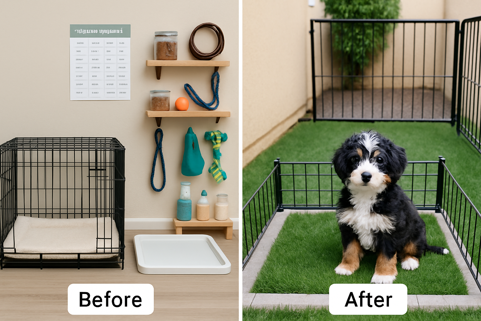 house breaking a miniature bernedoodle - Designer French Bulldogs