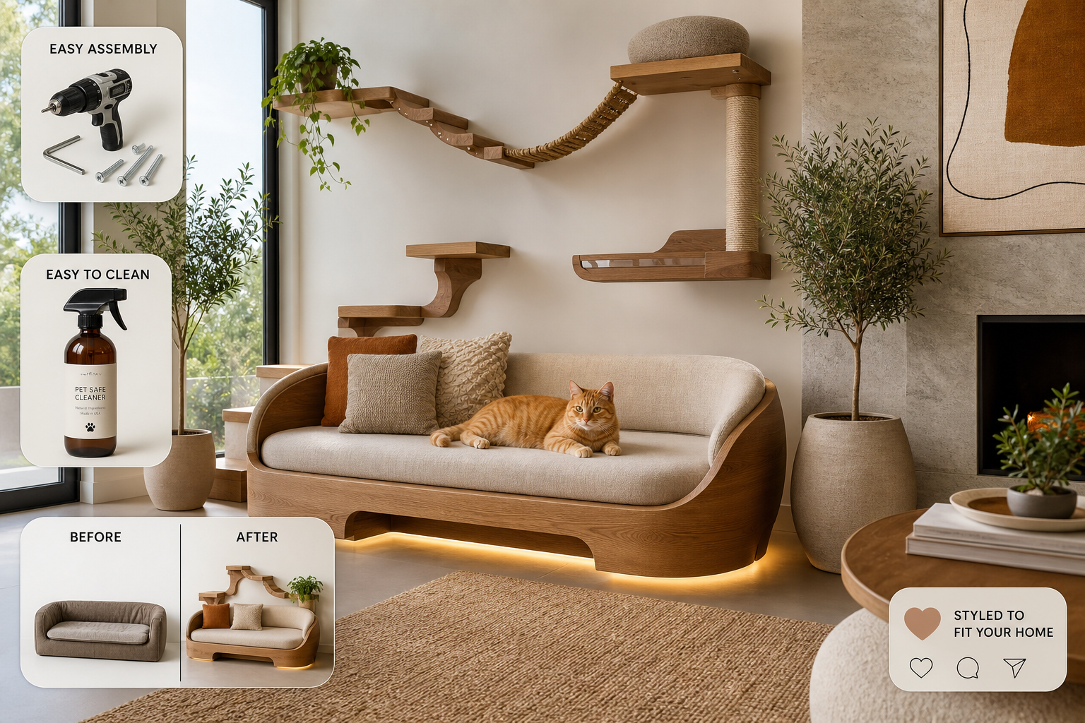 Cat Sofas and Luxury Feline Furniture: Top Picks Under $2000 for 2026 ...