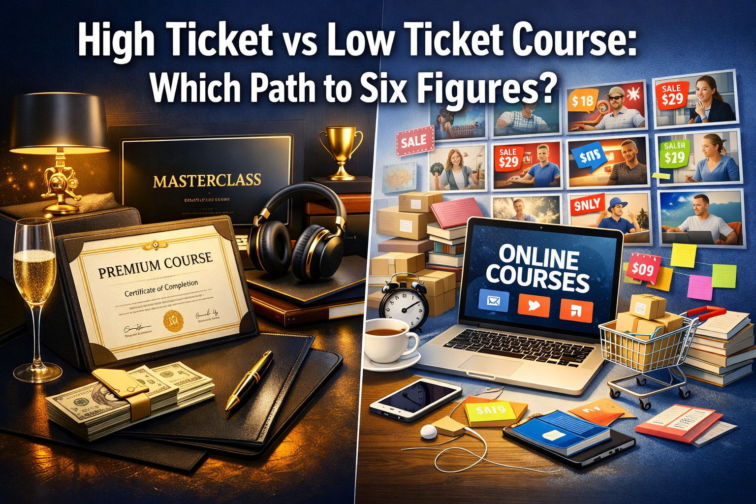 High Ticket Vs Low Ticket Course: Which Strategy Wins In 2026?