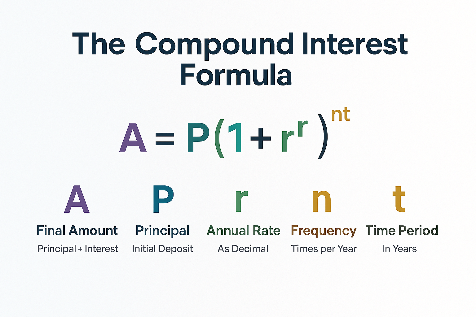 Daily Compound Interest Formula & Calculator - The Rich Guy Math