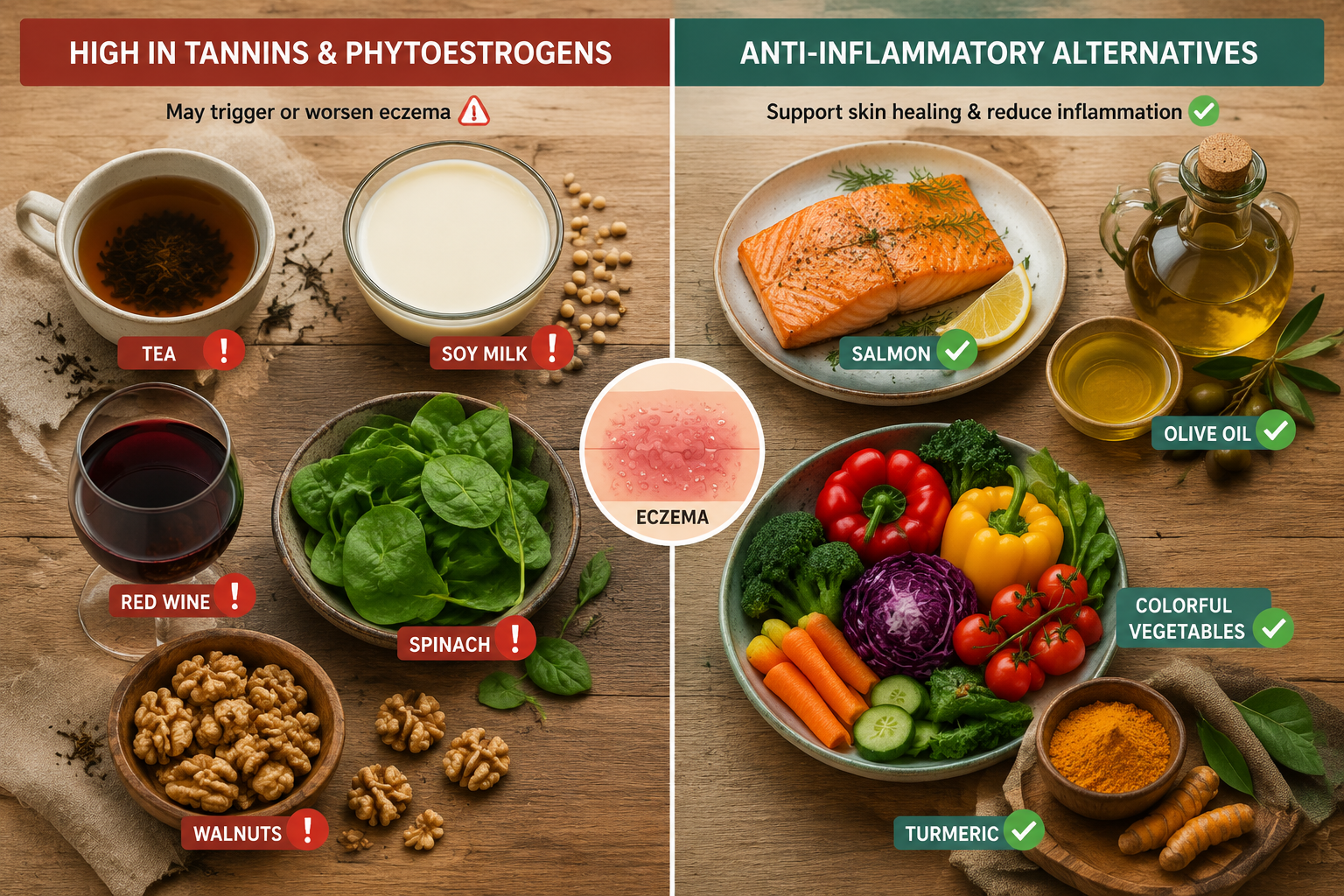 Antinutrients And Skin Health: Tannins, Phytoestrogens & Eczema