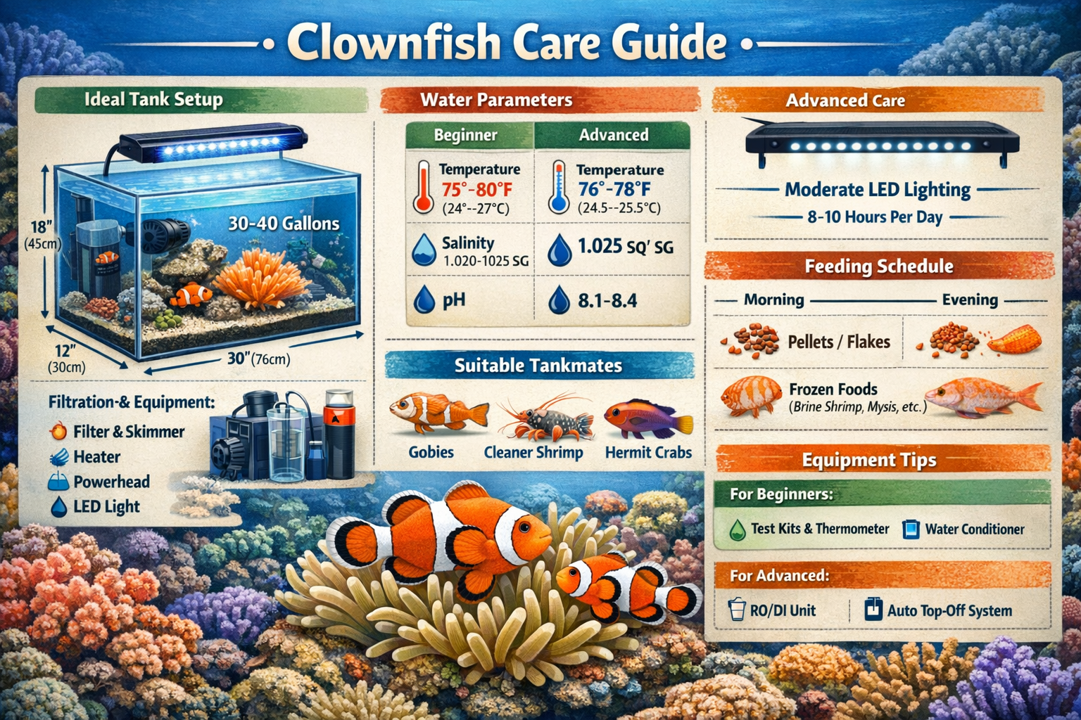 Clownfish for Sale: Complete 2026 Care & Buying Guide | Marine Fish