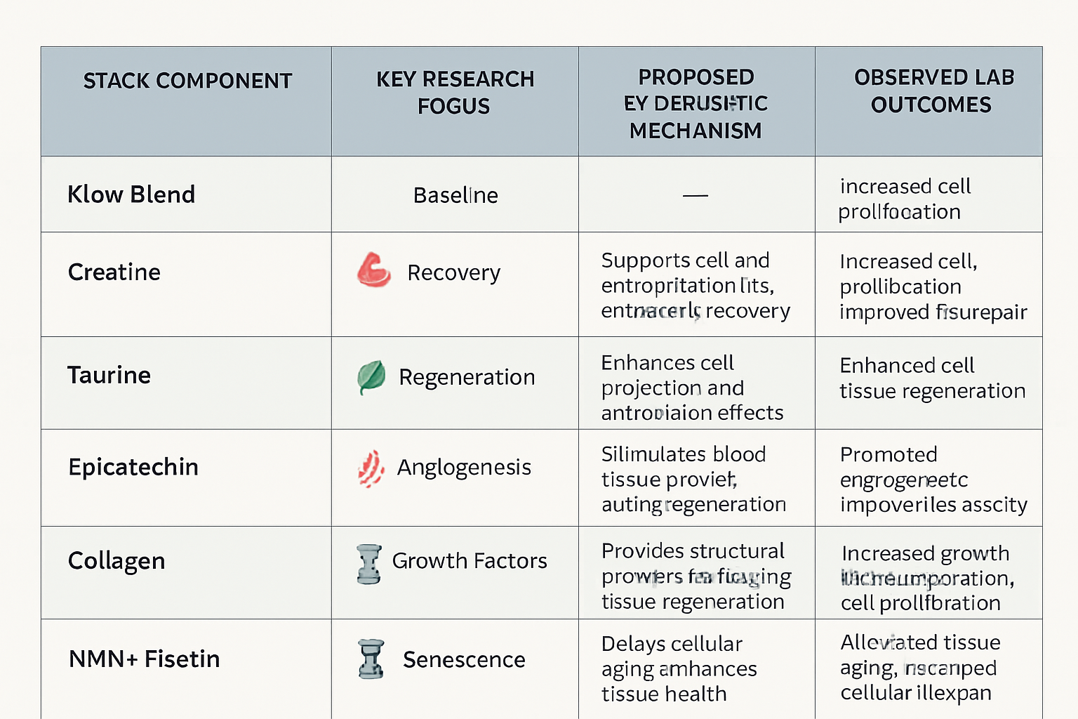 What to stack with Klow blend - Pure Tested Peptides | America's most ...