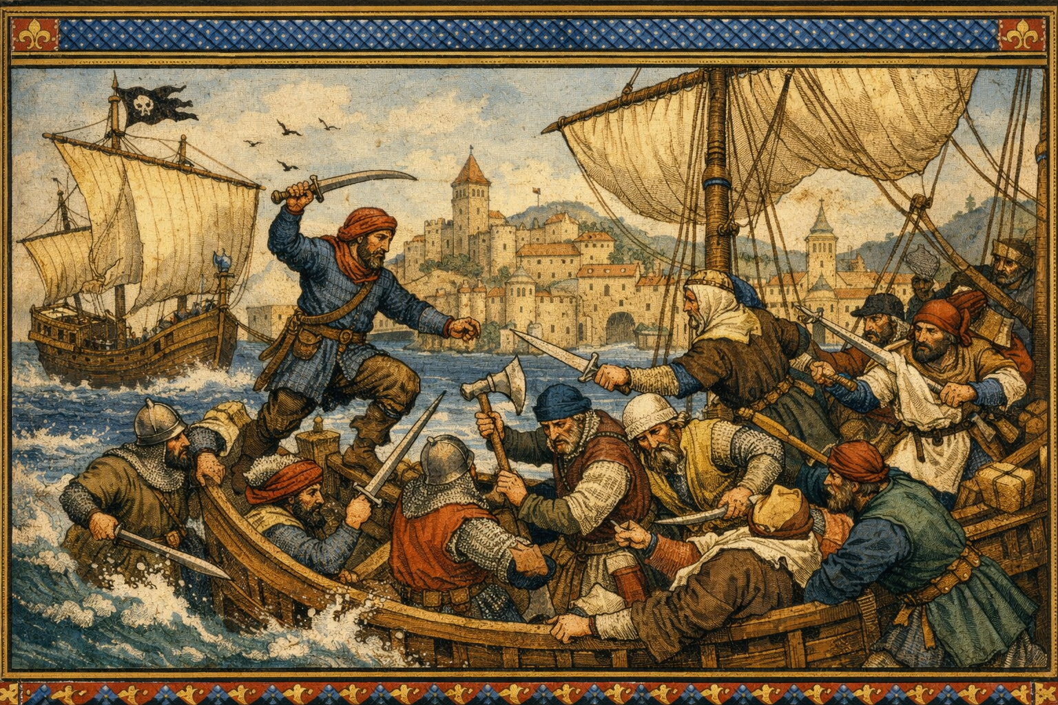Pirates in the Middle Ages: Medieval Sea Raiders & Trade Rou