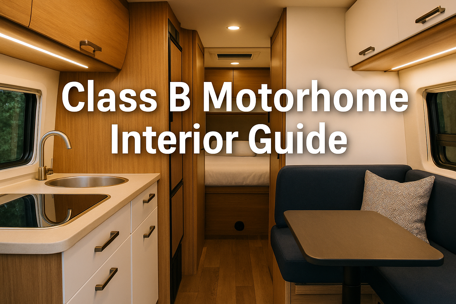 Class B Motorhome Interior Guide: Bathrooms & Layouts 2026