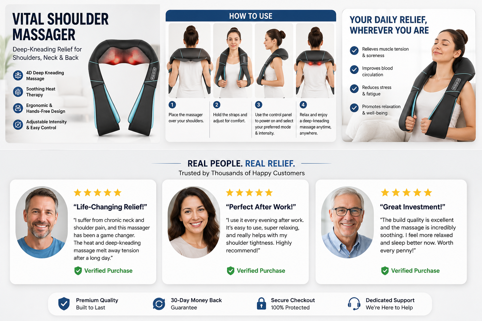 Vital Shoulder Massage Review 2026: Does It Really Work? (Honest 30-Day ...