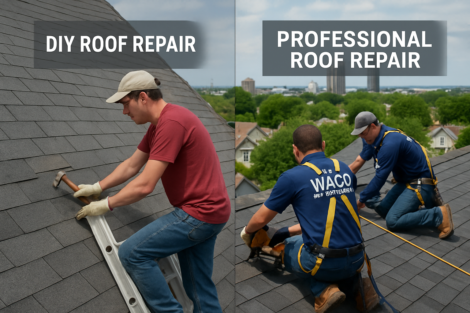 Professional landscape image (1536x1024) depicting split-screen ...