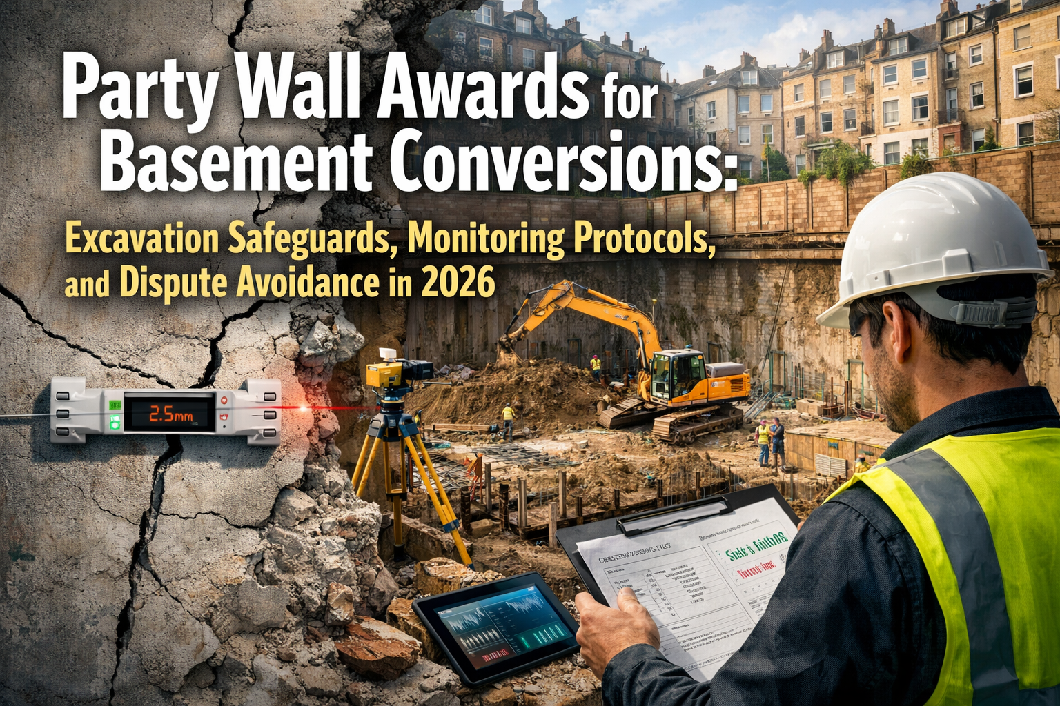 Party Wall Awards for Basement Conversions: Excavation Safeguards,
