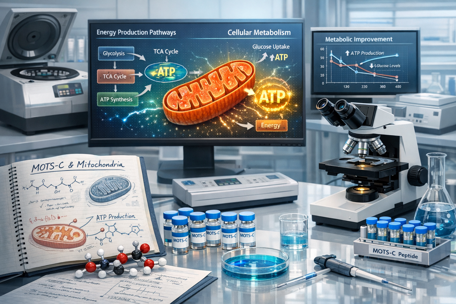 MOTS-C Peptide Research Guide 2026 | Pure Tested Peptides