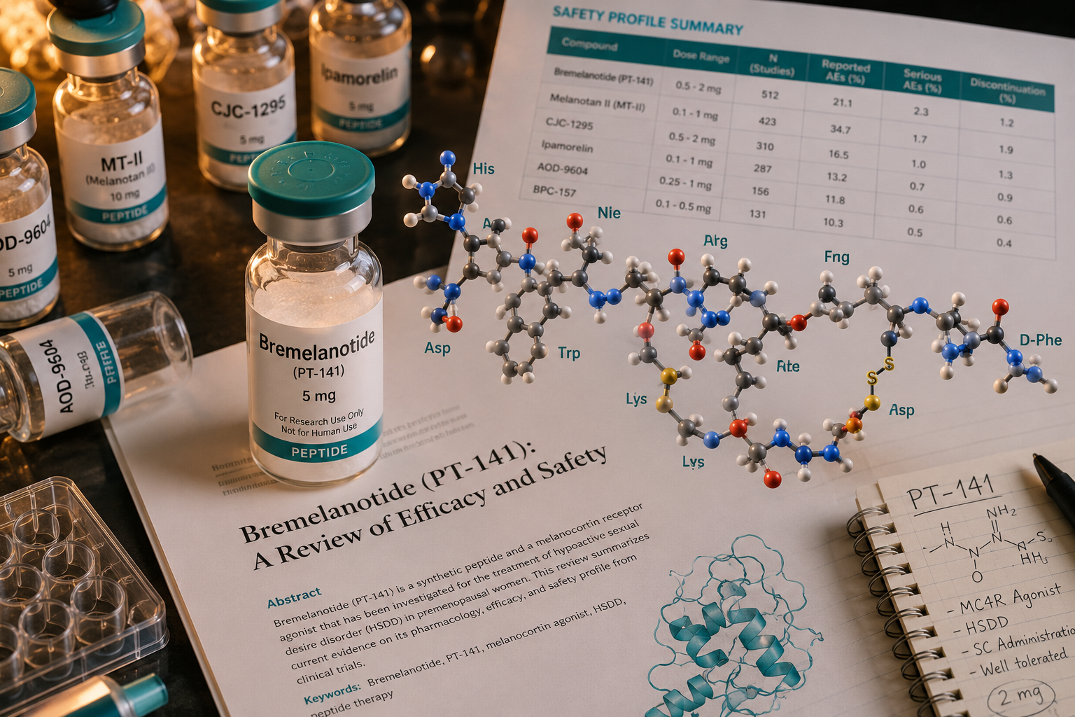 PT-141 Peptide Research in Female Sexual Function and Desire Models: